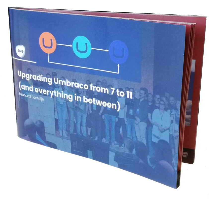 Upgrading Umbraco from 7 to 11 (and everything in between)